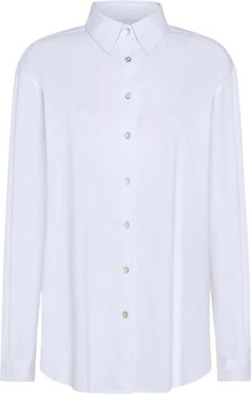 Roberto Ricci Design Rrd, Femme, Blouses et Chemises, Blanc, Taille: 40 FR Camicia Oxford Boyfriend