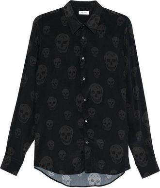 Alexander McQueen Hemd - Schwarz