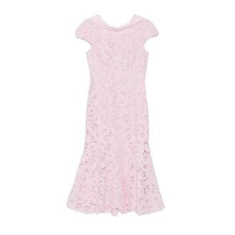 Self Portrait Midi Kleider - - Dresses - Damen - Rosa - S