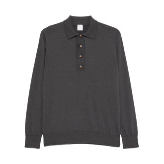 Eleventy Rundhals-Strickware - - Knitwear - Herren - Schwarzk - 2XL