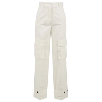 Beatrice .B Wei&szlig;e Canvas Hose Modell 24Fe1940 - - Trousers - Damen - Wei&szlig; - S