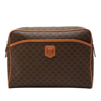 Celine Pre-owned Pochette en toile - Femme - Pre-owned - Brun - Taille: ONE Size