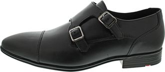 Lloyd Herren Slipper Mailand, Männer Businessschuhe,lose Einlage,Normalweit,Slipper,Mokassins,Halbschuhe,Slides,Schlupfschuhe,SCHWARZ,48 EU / 12.5 UK