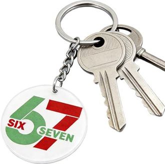 Generic Porte-cl&eacute;s amusant pour femme - Porte-cl&eacute;s avec dicton Internet | Breloque en acrylique 2D populaire pour sac &agrave; dos - pour amis, gar&ccedil;ons, filles, adol