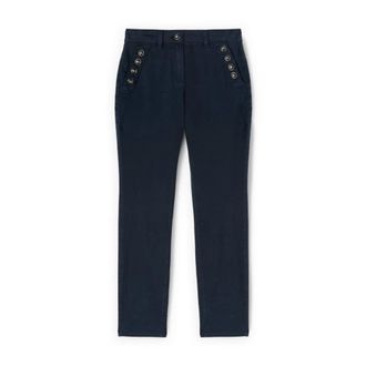 Motivi Damen, Hosen, Blau, 2XLGr&ouml;&szlig;e