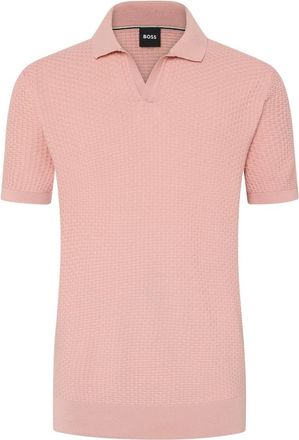 HUGO BOSS leichtes Poloshirt aus Baumwolle in
