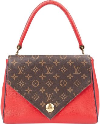 Louis Vuitton Crossbody Bags - Louis Vuitton Canvas Monogram Double V Rubis Handb - Gr. unisize - in Braun - f&uuml;r Damen
