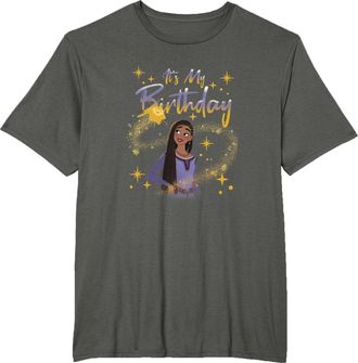 Disney Wish Asha Its My Birthday Magical Star Portrait T-Shirt