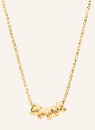 s.Oliver S.Oliver Halskette Aus Edelstahl gold