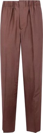 Laneus Homme, Pantalons, Brun, Taille: L Pantalon Coupe Slim Melrose