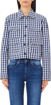 Liu Jo Femme, Vestes, Bleu, Taille: 44 FR Giubbotto