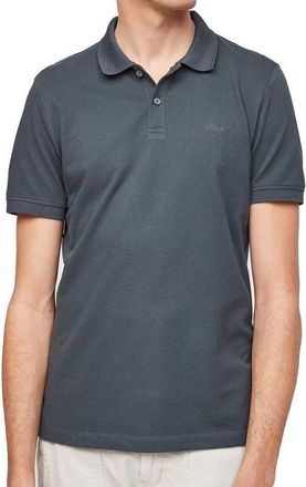 s.Oliver Poloshirt Basic (1-tlg) Poloshirt mit Logostickerei