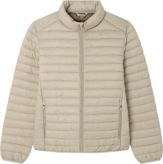 Springfield Herren Light Puffa Funnel Jacket Water Resistant Leichte Jacke, Sandfarben, XL