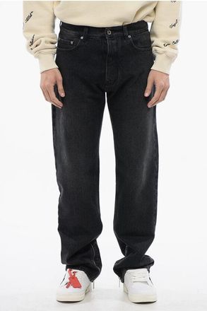 Off-white Straight-Fit Jeans SKATE With Side Zip size 30