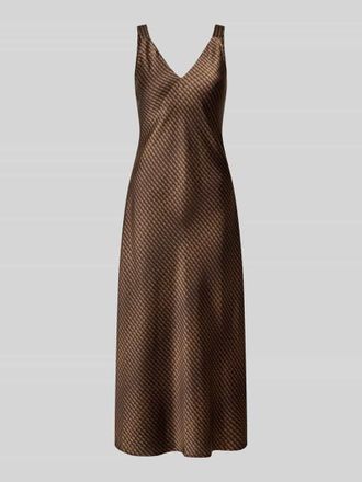 someday Midikleid mit V-Ausschnitt Modell Qova wave