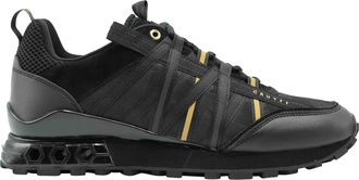 Cruyff Low-Top Sneaker - Fearia Hex-Tech - Teknit Mesh/Matt Sneaker - Gr. 41 (EU) - in Schwarz - für Damen