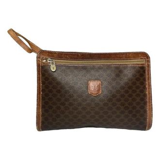 Celine Pochette Vintage Pre-owned - Femme - Pre-owned - Brun - Taille: ONE Size