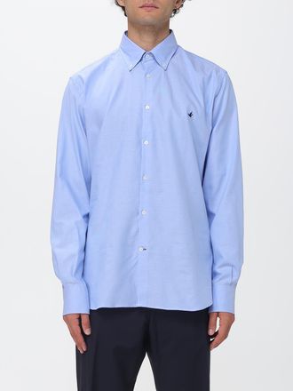 Brooksfield Chemise d&eacute;contract&eacute;e en coton Oxford avec col boutonn&eacute;