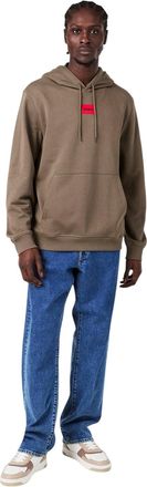 HUGO BOSS Hugo - Hoodie zum &Uuml;berziehen f&uuml;r Herren, Baumwollmischung (Mittelgrau)