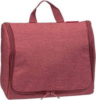 Reisenthel Trousse de Toilette XL Pratique avec Crochet, mat&eacute;riau imperm&eacute;able, Twist Maroon, De Taille Moyenne