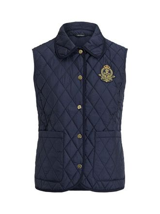 Lauren Ralph Lauren Weste 297P10887001 Dunkelblau Regular Fit