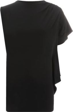 MOSSI T-shirt asym&eacute;trique en coton