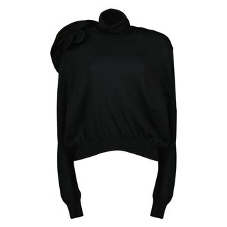 Moschino Turtleneck - - Knitwear - Damen - Schwarzk - L