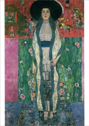 Generic Kunstkarte Gustav Klimt Bildnis der Adele Bloch-Bauer