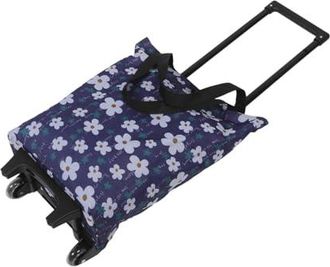 Garneck Chariot Courses Pliable à Roulettes Escalier Chariot Utilitaire Pliant Robuste pour Marché Camping et Appartement Tirage Manuel Facile Compact et Port