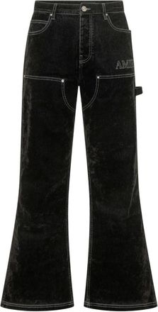 Amiri Homme, Jeans, Noir, Taille: W32 Jean Carpenter Flock Denim