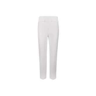 Elisabetta Franchi Straight Hosen - - Trousers - Damen - Wei&szlig; - 2XL