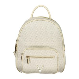 Mario Valentino Mario Valentino Beiger Polyurethan Damenrucksack mit verstellbaren Tr&auml;gern