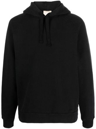 Ten c Hoodie mit Logo-Patch - Schwarz