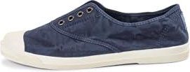 Natural World Eco - 3102E Mens Trainers - Organic Cotton Canvas Shoes - 100% EcoFriendly - Dark Blue Color