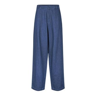 Masai Femme, Pantalons, Bleu, Taille: 46 FR Wide Pantalons