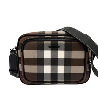 Burberry Pre-owned Canvas Crossbody Bag - - Pre-owned - Damen - Braun - ONE SIZE