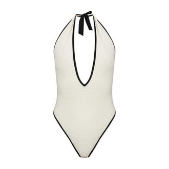 Balmain Einteiler Badeanzug - - Swimwear - Damen - Beige - XS