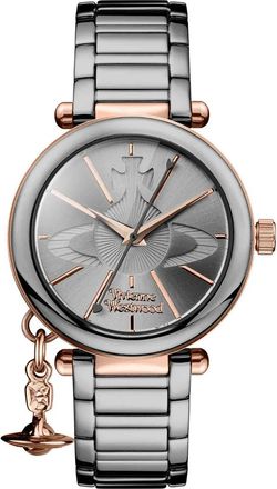 Vivienne Westwood Uhr - Quarzuhr Kensington - Gr. unisize - in Silber - f&uuml;r Damen