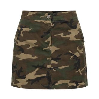 Dolce & Gabbana Kurzer Rock - - Skirts - Damen - Gr&uuml;n - 5XL
