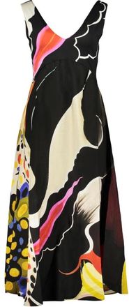 Desigual Femme, Robes, Multicolore, Taille: 40 FR Japan Opart Lacroix Dress