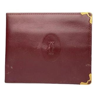 Cartier Pre-owned Leder-Portemonnaie - - Pre-owned - Damen - Rot - ONE SIZE