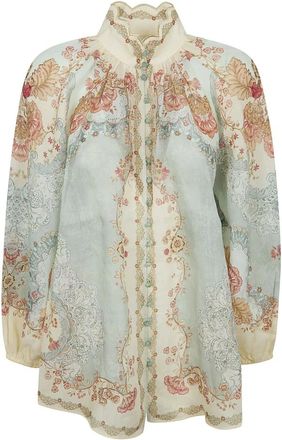 Zimmermann Femme, Blouses et Chemises, Multicolore, Taille: 40 FR Daylight Blouse