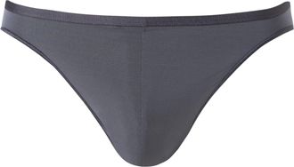 HOM Herren Slip grau Mikrofaser/Funktion unifarben