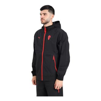 Puma AC Milan 25/26 Pre-Match Windbreaker - - Jackets - Herren - Schwarzk - XL