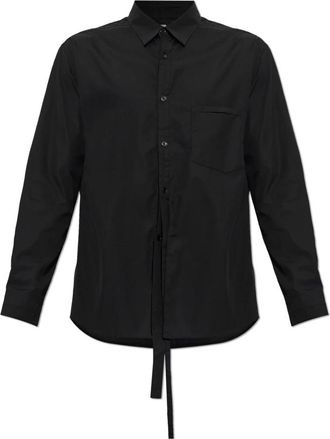 Post Archive Faction (PAF) Hem-Schlitz Hemd - - Shirts - Herren - Schwarzk - M