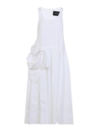 Simone Rocha Robe Au Genou - Blanc