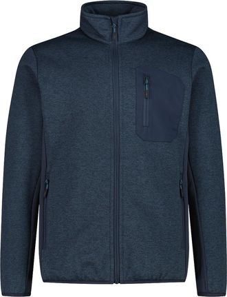 F.lli Campagnolo Herren Fleecejacke Outdoorjacke Wanderjacke Midlayer Knit-Tech, Farbe:Dunkelblau, Artikel:-N950 Black Blue, Gr&ouml;&szlig;e:48