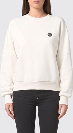 Philipp Plein Sweatshirt Damen Farbe Wei&szlig;