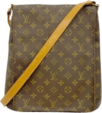 Louis Vuitton Pre-owned Sac Musette - Femme - Pre-owned - Brun - Taille: ONE Size