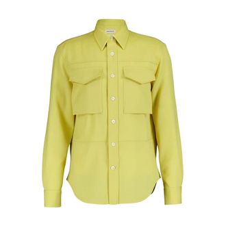 Alexander McQueen Herren, Shirts, Gelb, XLGröße